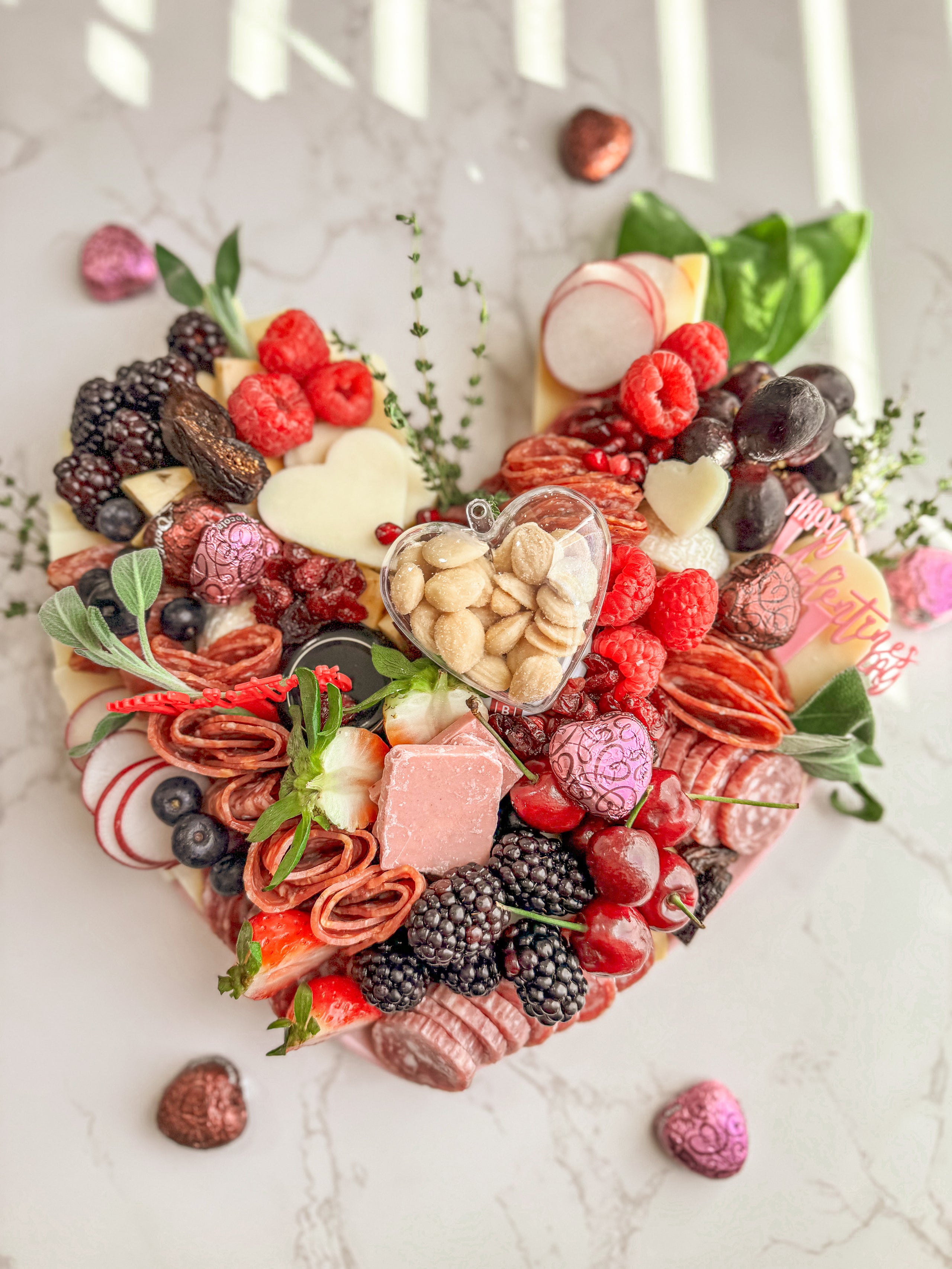 Heart Shaped Platter - LIMITED EDITION | Charcuterie Chick LLC